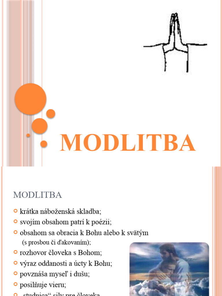 Modlitba | PDF