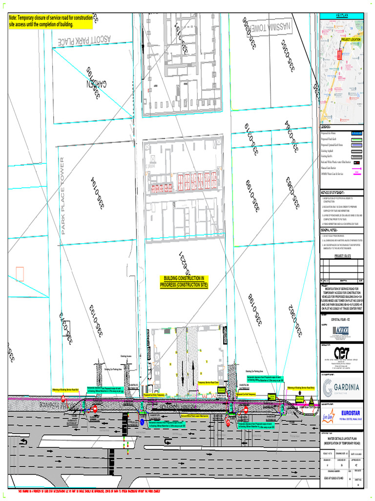 Water Details Layout Plan | PDF | Land Transport | Transport