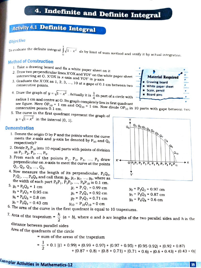 Mathematics Activities-Class 12 | PDF | Probability | Line (Geometry)