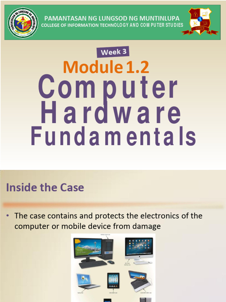 Introcom W3 | PDF | Random Access Memory | Central Processing Unit
