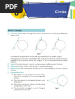 PYQ'S of Circles - Class X | PDF | Circle | Geometric Objects