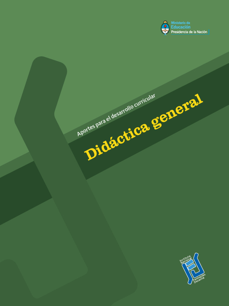 FELDMAN Didactica - General - Cap. 4 y 5 | PDF | Plan de estudios | Enseñando
