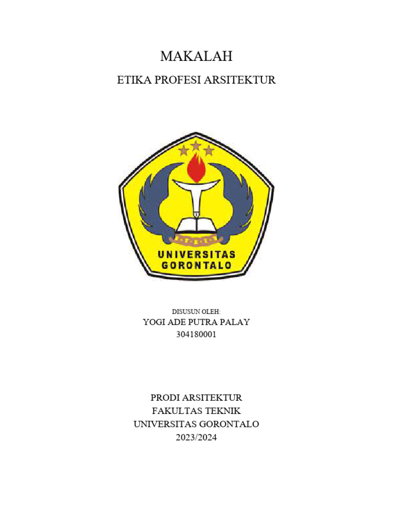 Etika Professi Arsitek | PDF | Karier & Perkembangan | Seni