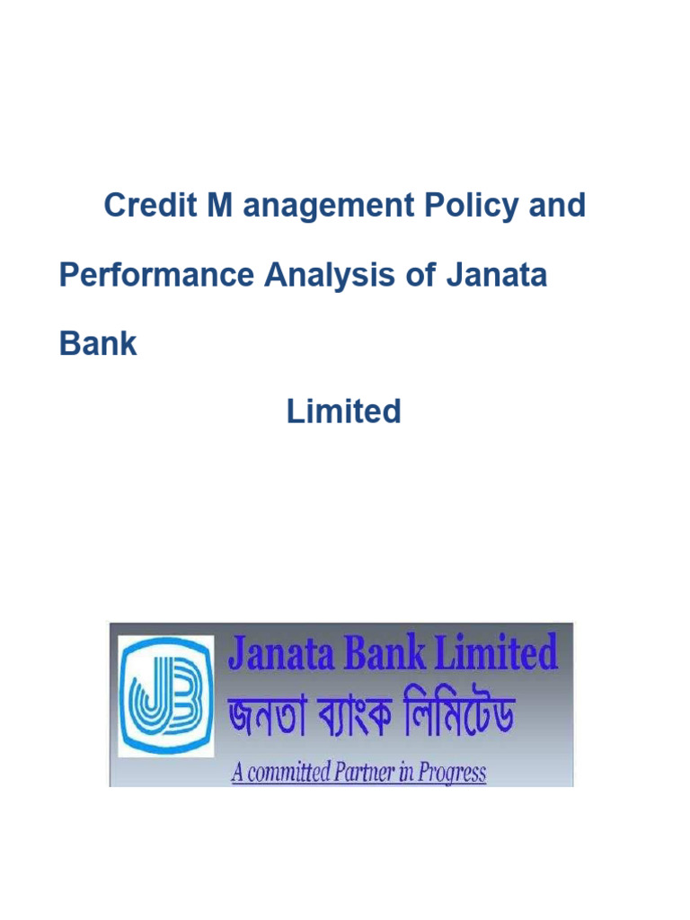 Credit Management Policy and Performance | PDF | Banks | Small And ...