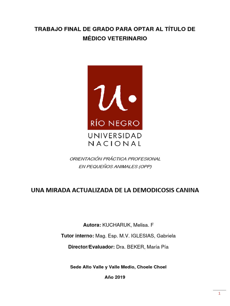 Demodicosis | PDF | Sistema inmune | Célula T