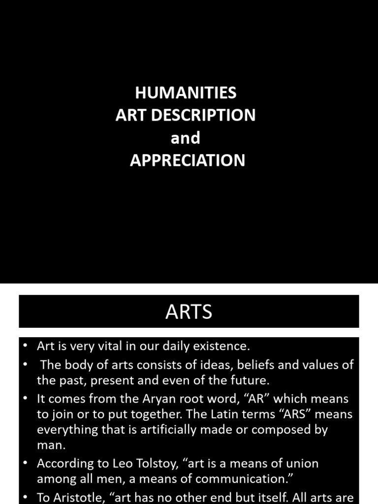 humanities-powerpoint ARTS | PDF | Gothic Architecture | Paint