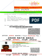 Self Attested Aadhaar Card Explained | PDF | Accountability ...