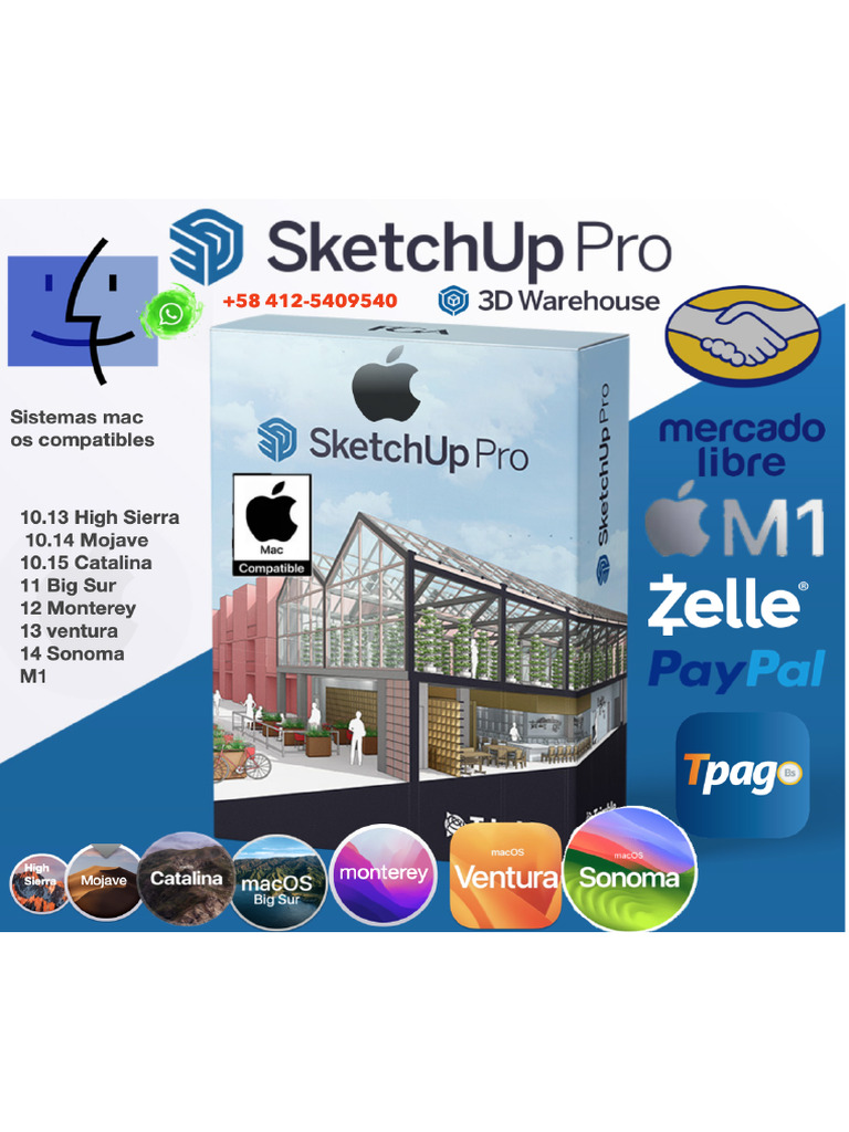 Sketchup Pro para Mac Os Sitemas Apple | PDF
