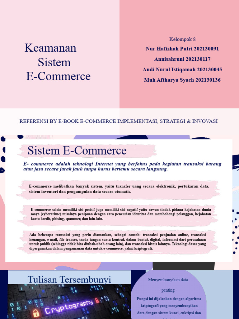 Keamanan Sistem E-Commerce | PDF