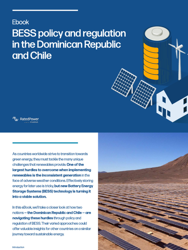Ebook - BESS Policy and Regulation | PDF | Renewable Energy | Solar Power