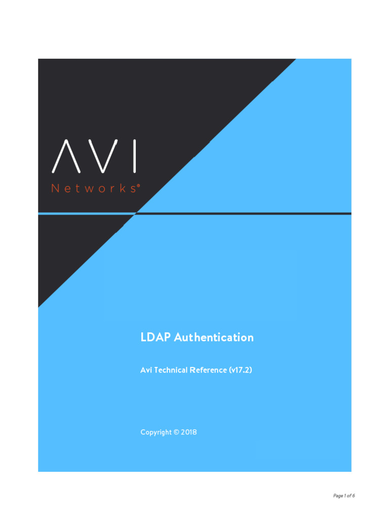 ldap-authentication | PDF | User (Computing) | Internet Architecture
