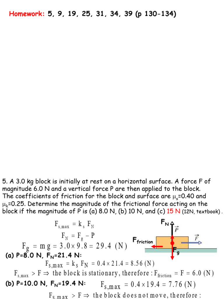 Lecture05 P1 | PDF | Friction | Building Engineering