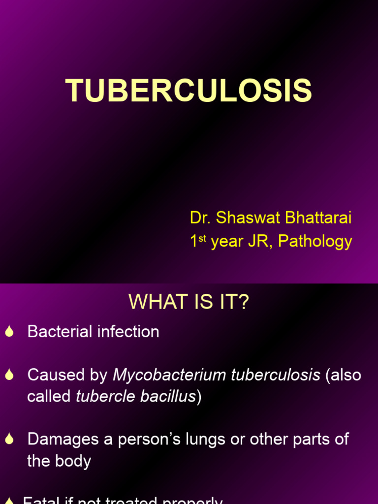 Tuberculosis | PDF | Tuberculosis | Mycobacterium Tuberculosis