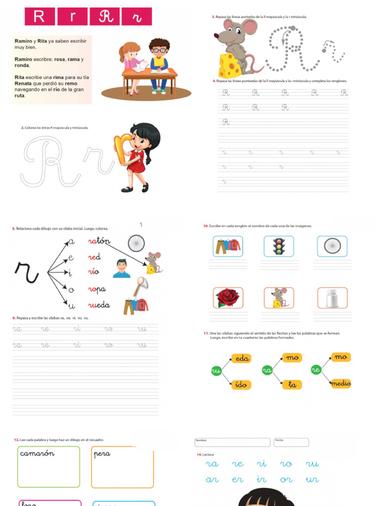 Letra R | PDF