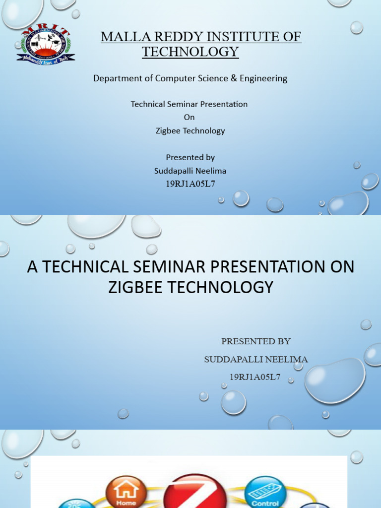 Zigbee Technology | PDF | Computer Network | Wi Fi