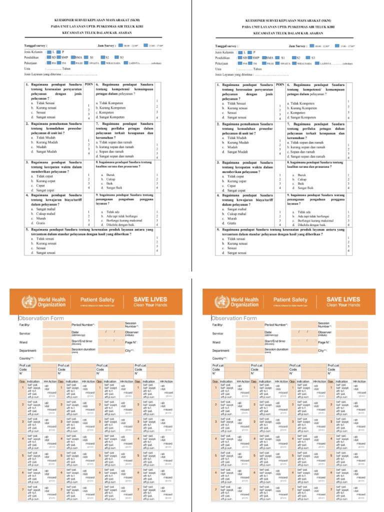 Formulir Inm KKT Dan KP | PDF