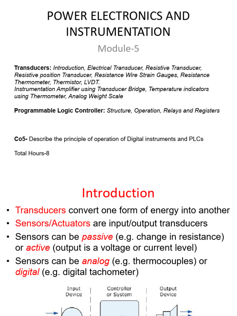 PEI Mod5@AzDOCUMENTS.in | PDF | Programmable Logic Controller | Electrical Resistance And ...