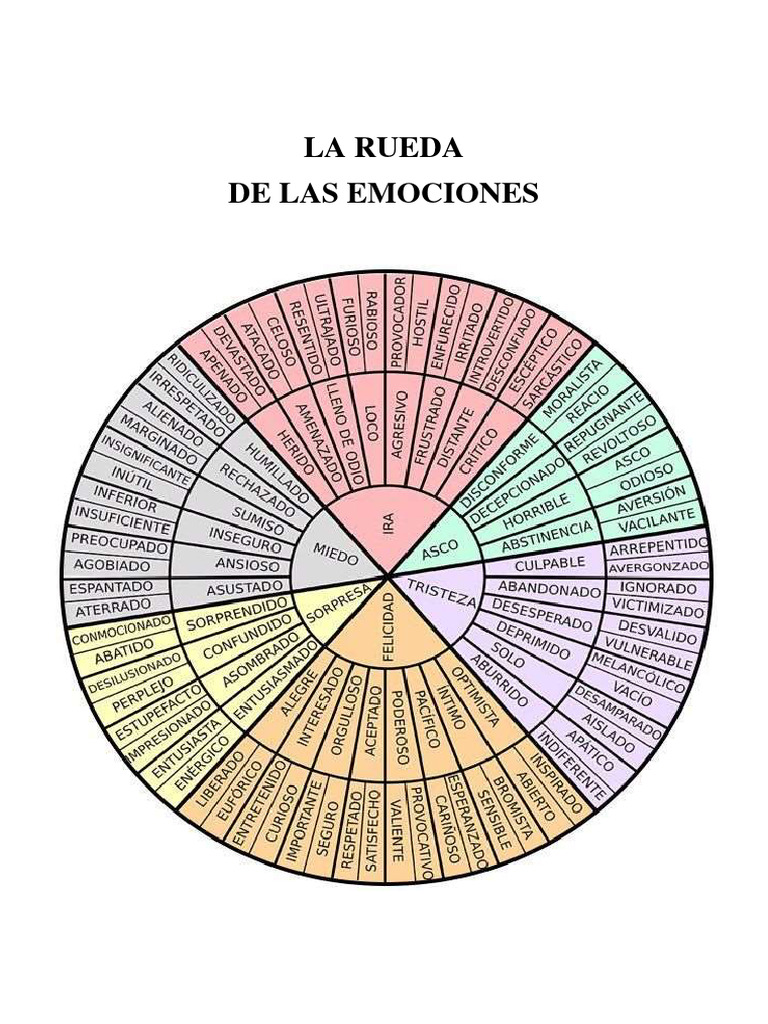 La Rueda de Las Emociones | PDF