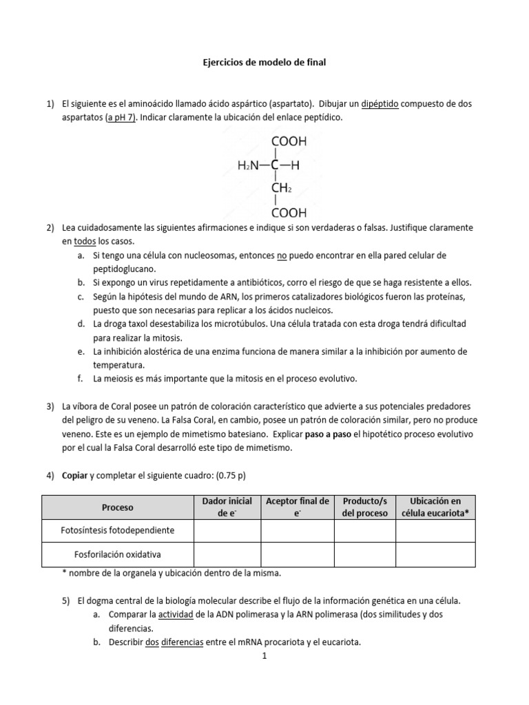 Modelo de final IBMC (1) | PDF | Biología Celular) | Inhibidor de la enzima