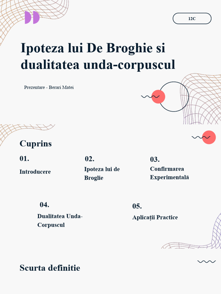 Ipoteza Lui de Broghie | PDF