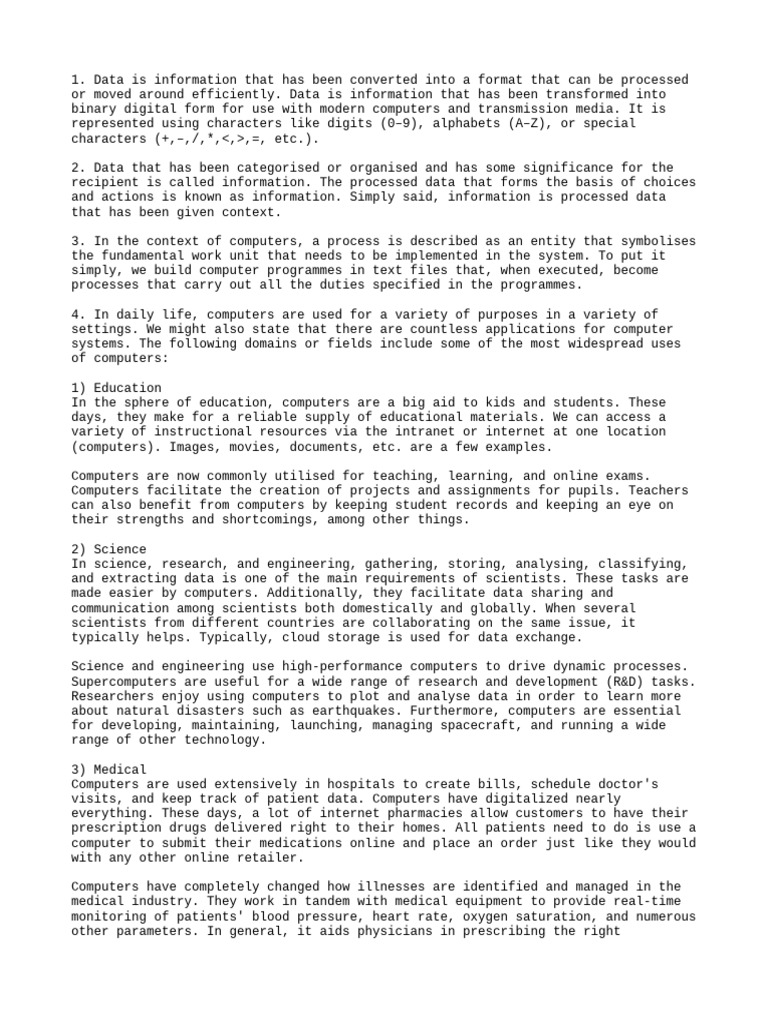 Computer architecture | PDF | System | Information