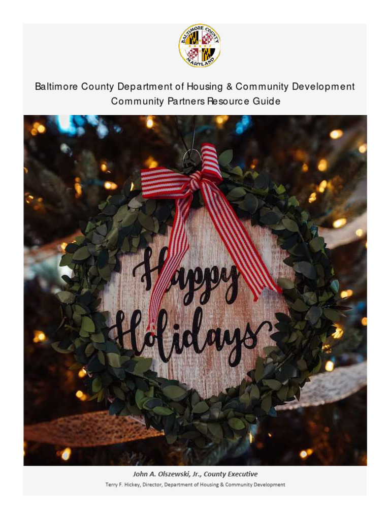 Baltimore County Resource Guide 2025 | PDF | Landlord | Supplemental ...