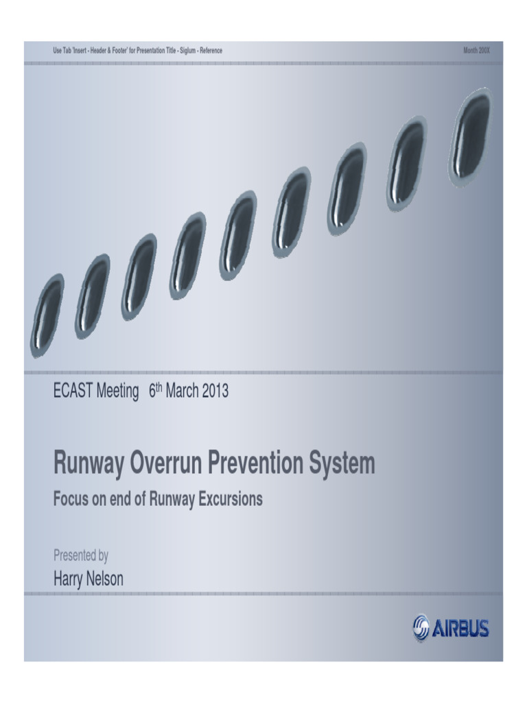 Runway Overrun Prevention System Overview | PDF | Aviation Safety | Runway
