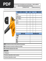 F-PR-052-CH01 Check List Sierra Caladora MDO | PDF | Bienes manufacturados