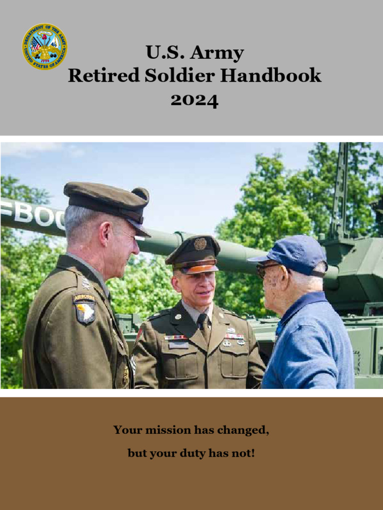 2024 U.S. Army Retired Soldier Guide | PDF | Identity Document ...