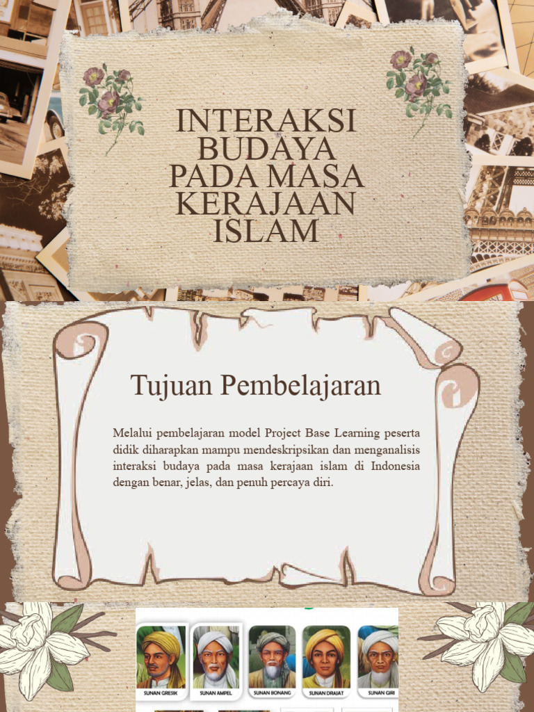 Interaksi Budaya Pada Masa Kerajaan Islam | PDF