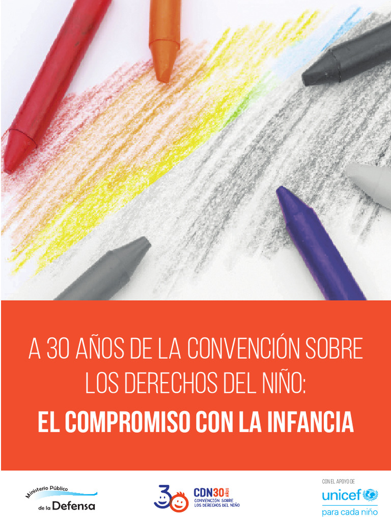 A 30 Años de La CDN = Convención Derechos Del Niño | PDF | Derechos de ...