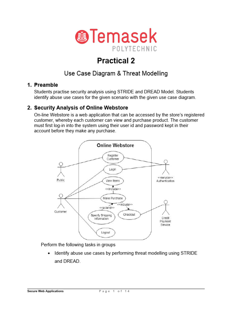 Lab2 Use Case Diagram & Threat Modelling | PDF | World Wide Web ... Lab2 Use Case Diagram & Threat Modelling | PDF | World Wide Web ...