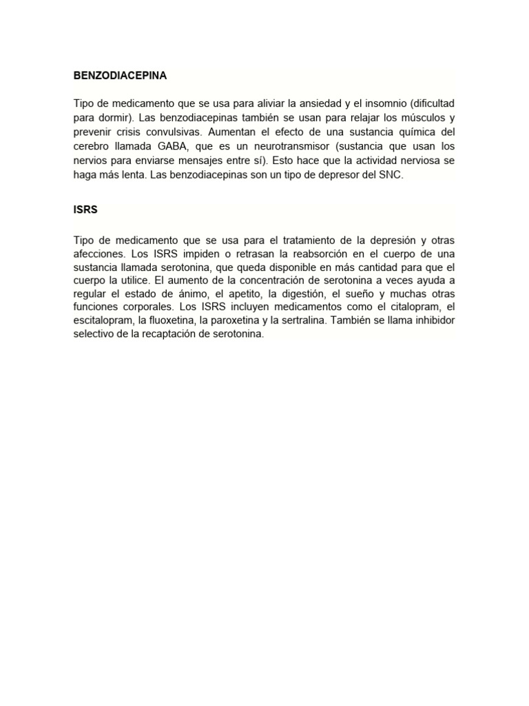 Benzodi Ace Pina | PDF