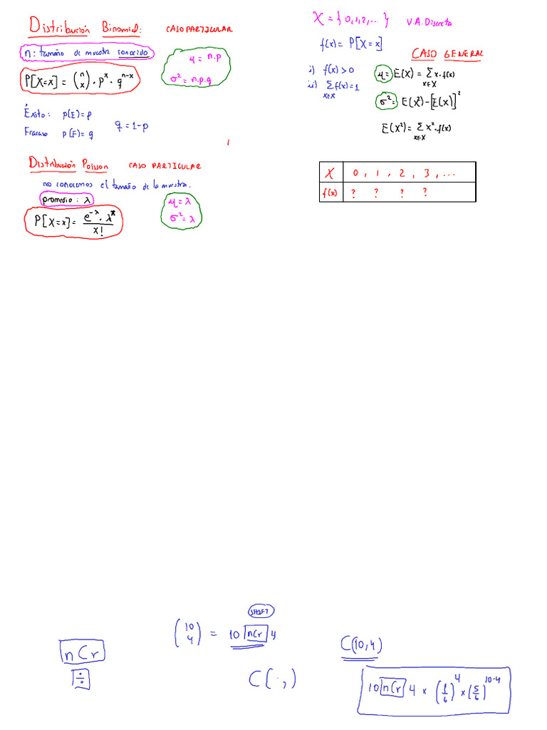 S11.s1 - Taller EDyP - Distribución Binomial y Poisson | PDF