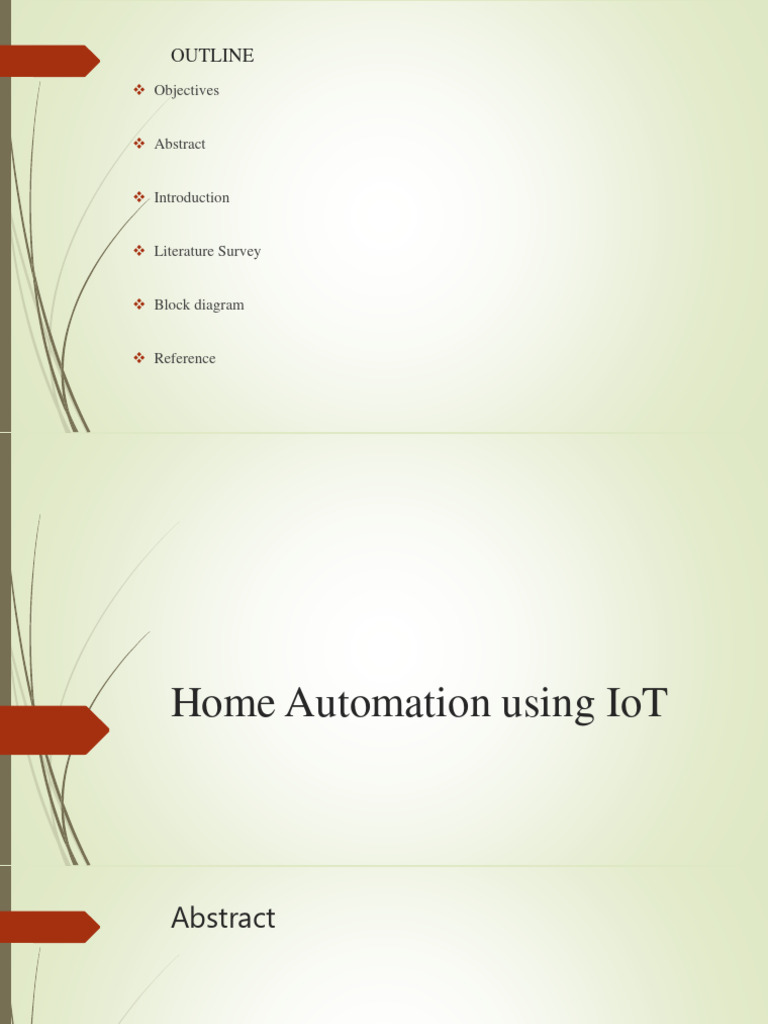 ppt-170414162823 | PDF | Home Automation | Internet Of Things