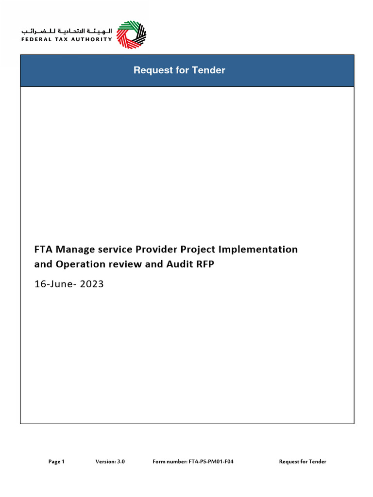 MSP Project Implementation and Operation Review and Audit | PDF ...