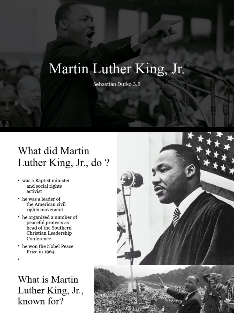 Martin Luther King, JR 1 | PDF