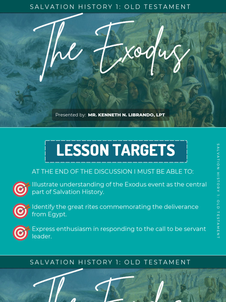 The Exodus | PDF | The Exodus | Book Of Exodus