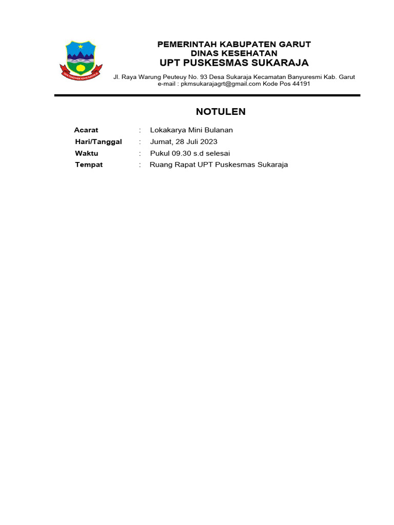 6 Notulen | PDF