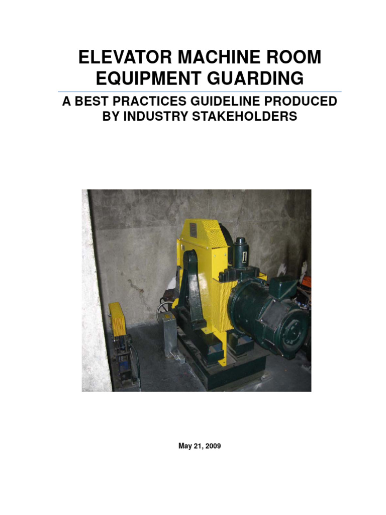 TSSA | PDF | Elevator | Occupational Safety And Health