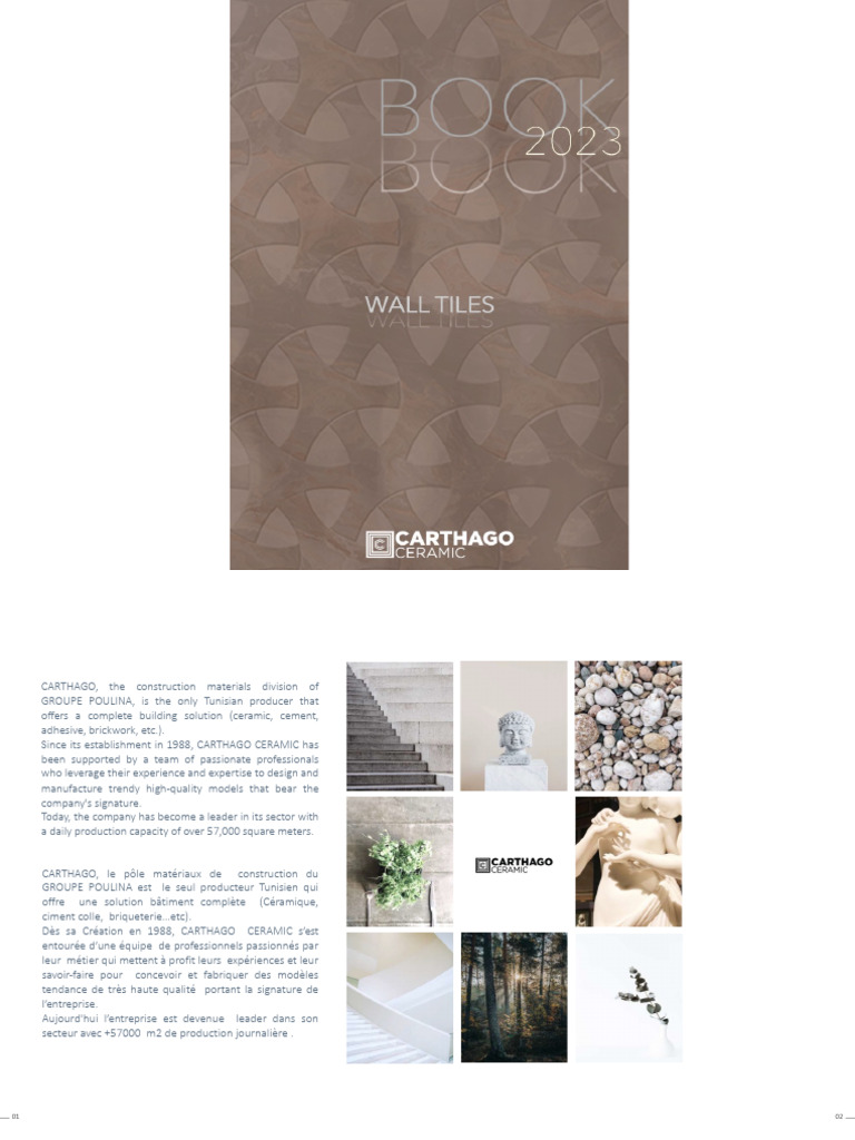 Carthago Ceramic Catalogue Faïence | PDF | Matériaux | Génie du bâtiment