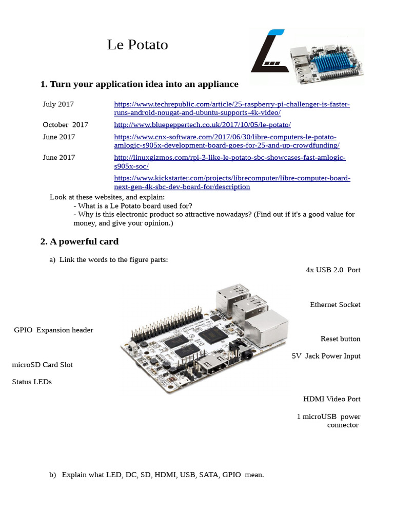 Le Potato v03 | PDF | Usb | Computer Engineering