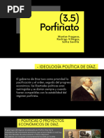 Características del Porfiriato Mexicano | PDF | México | Teorías políticas