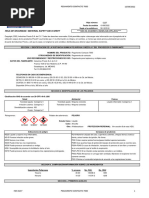 HDS - Linmex Gas, Cartucho de Gas Butano, Propano | PDF | Agua | Propano