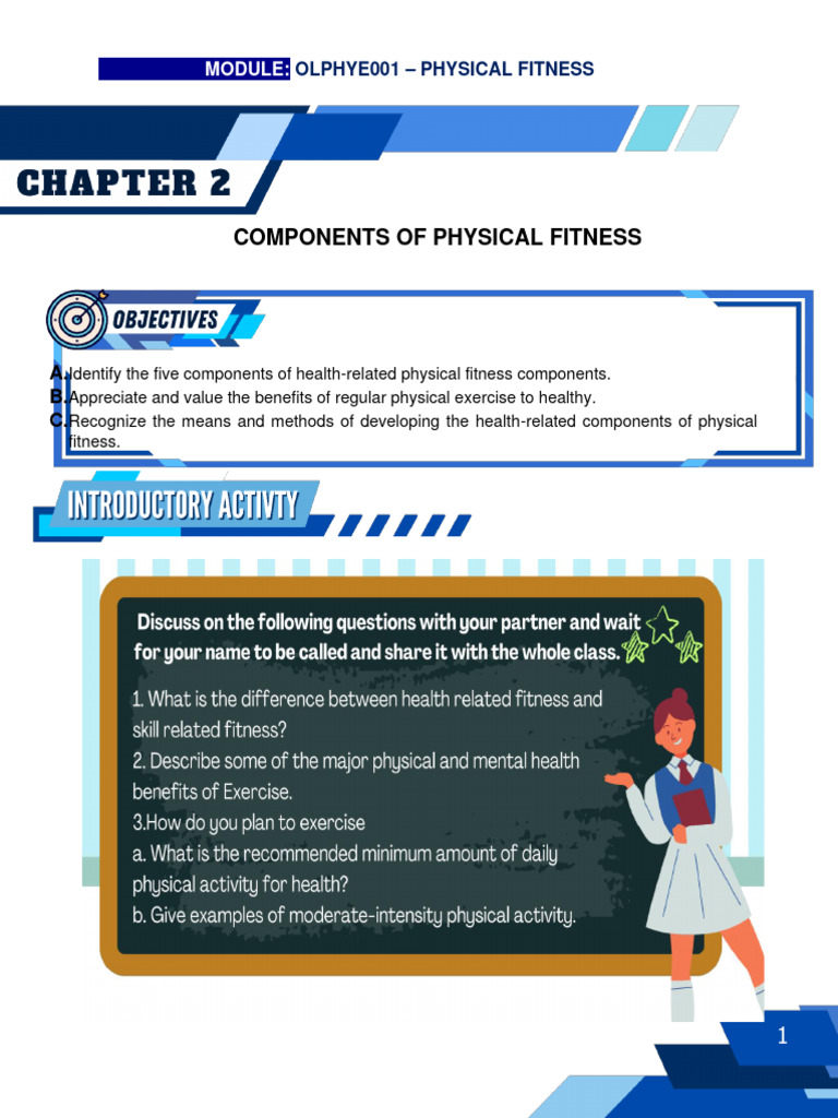 Two Key Components of Physical Fitness | PDF | Physical Fitness ...