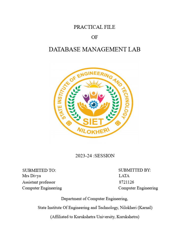 Dbms1 2 44 1 2 Pdf Relational Database Computing