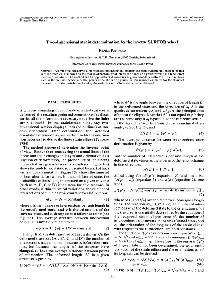 Panozzo - Inverse Surfor Wheel | PDF | Ellipse | Crystallite