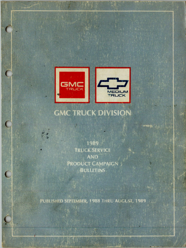 1989 Sb-8980 Service Bulletins and Campaigns | PDF | Manual ...