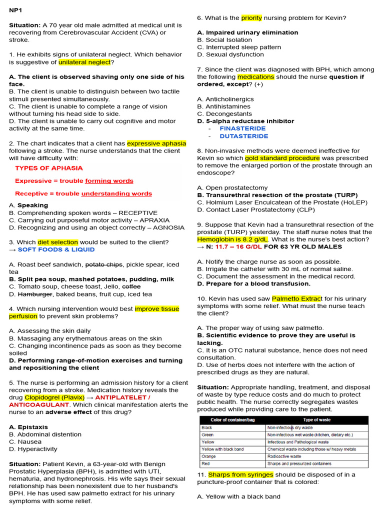 PB3 NP1 | PDF | Antipsychotic | Personality Disorder