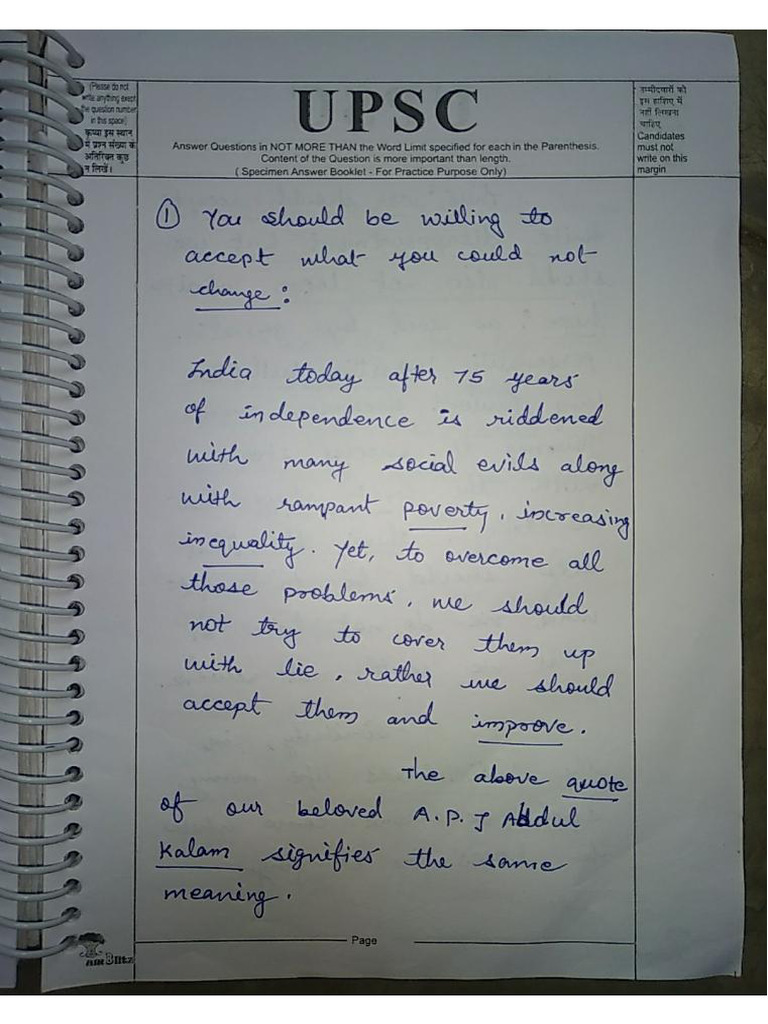 Essay Upsc Copy ? | PDF